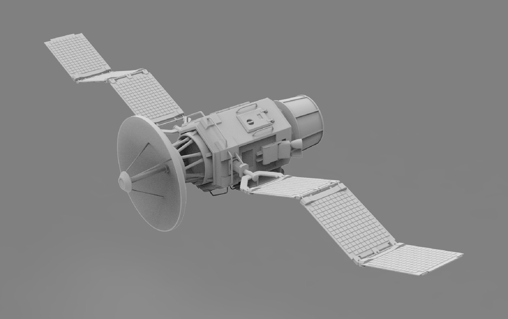 3D Satellite Highpoly Model - TurboSquid 1687632