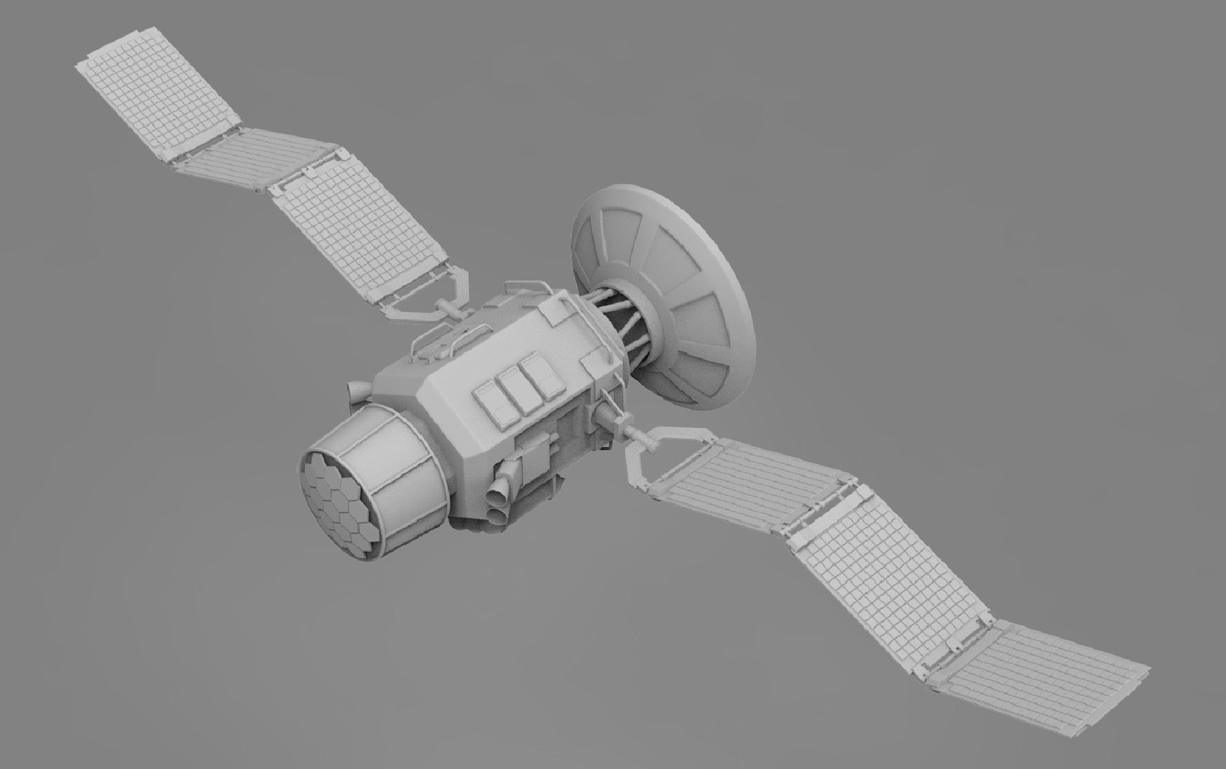 3D Satellite Highpoly Model - TurboSquid 1687632