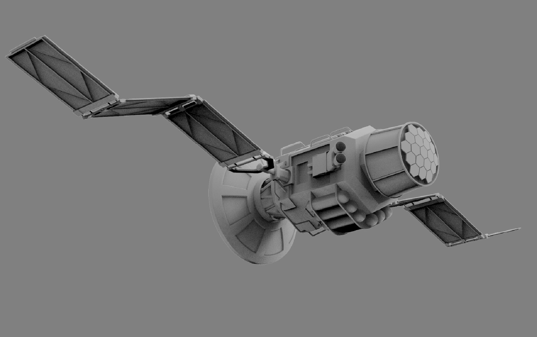 3D Satellite Highpoly Model - TurboSquid 1687632