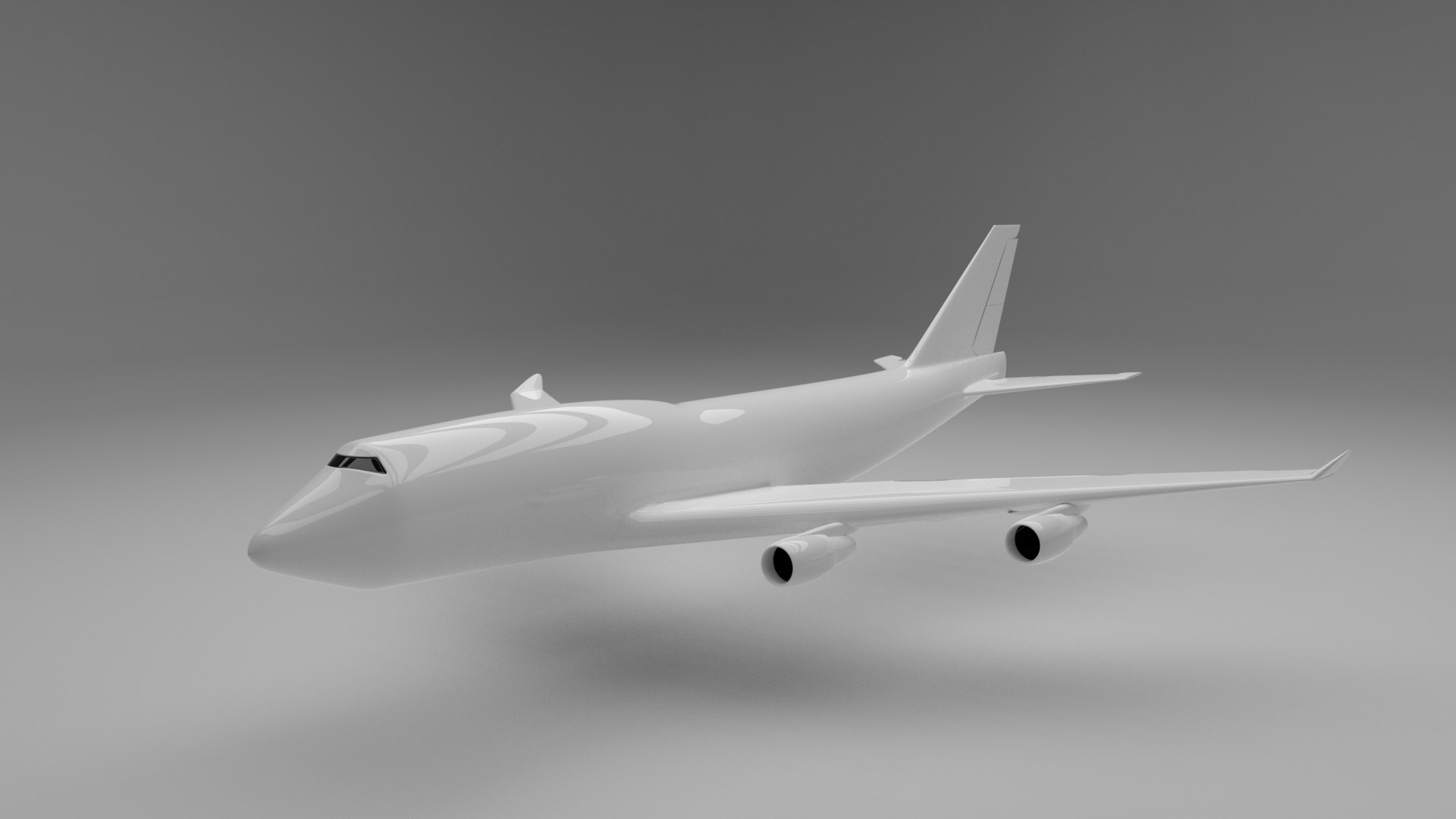 Boeing 747 400 Generic 3D Model - TurboSquid 1648924