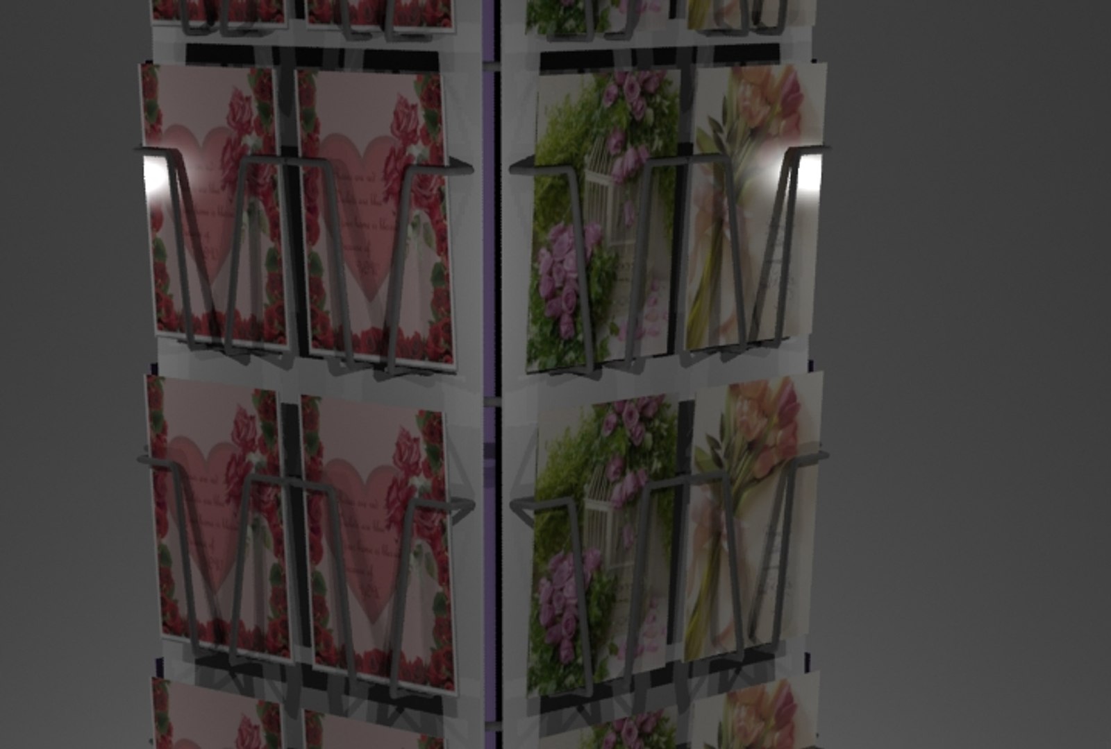 Post Card 3d Model