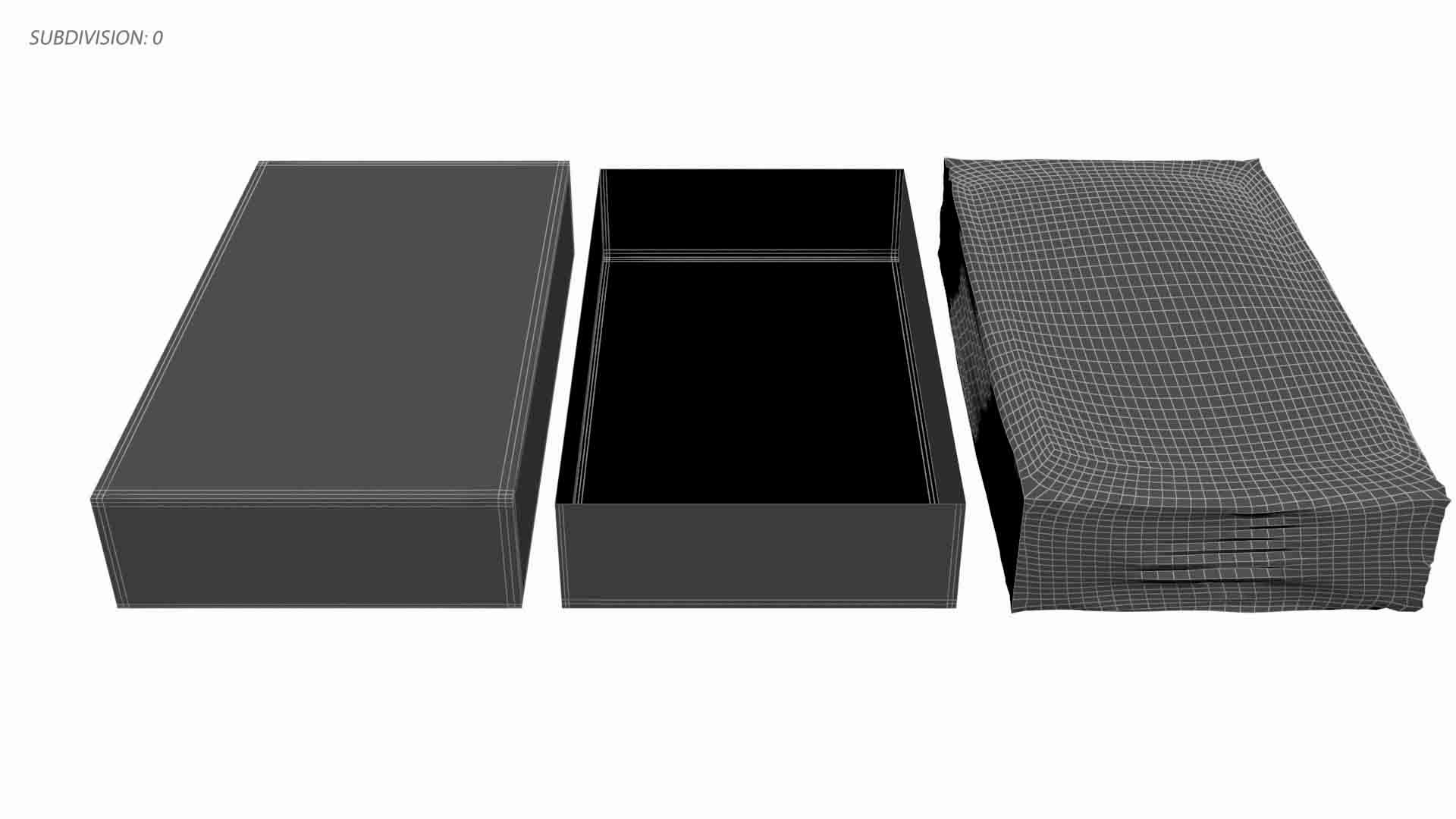 Plastic Shrink Wrap Box 3D Model - TurboSquid 2163286
