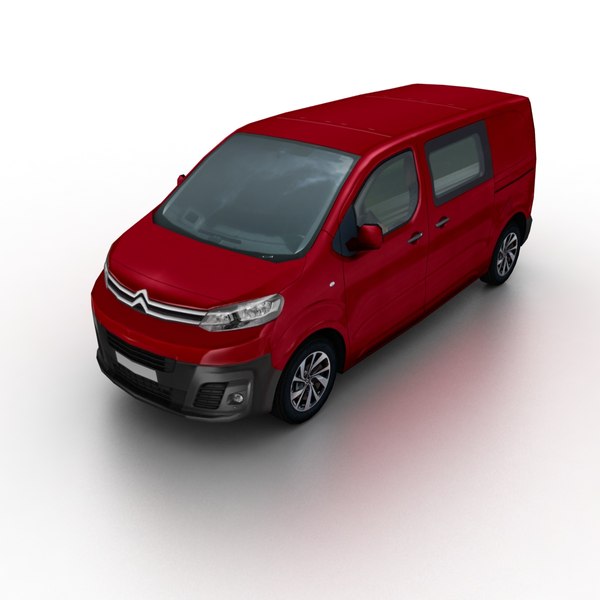 2016 citroen jumpy dispatch 3D model - TurboSquid 1322357