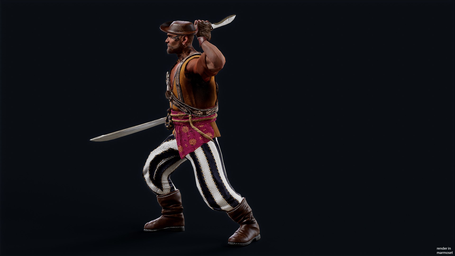 PIRATE R9 3D Model - TurboSquid 2341160