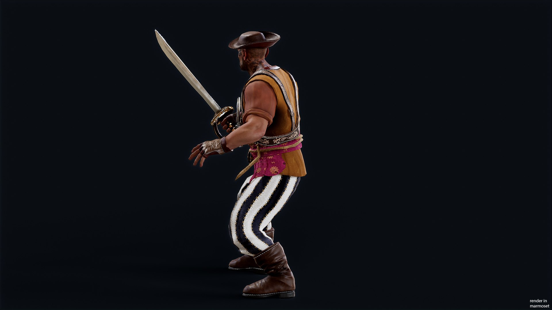 PIRATE R9 3D Model - TurboSquid 2341160