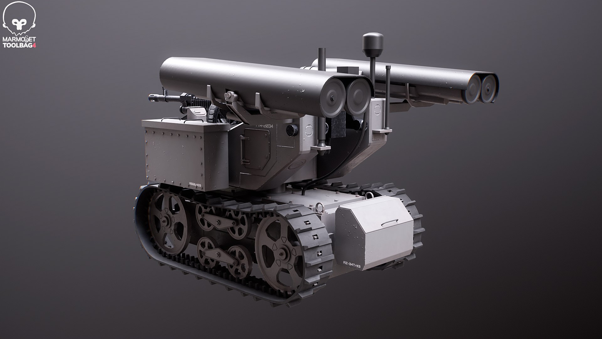 3D Military Robot Bundle - TurboSquid 2514597