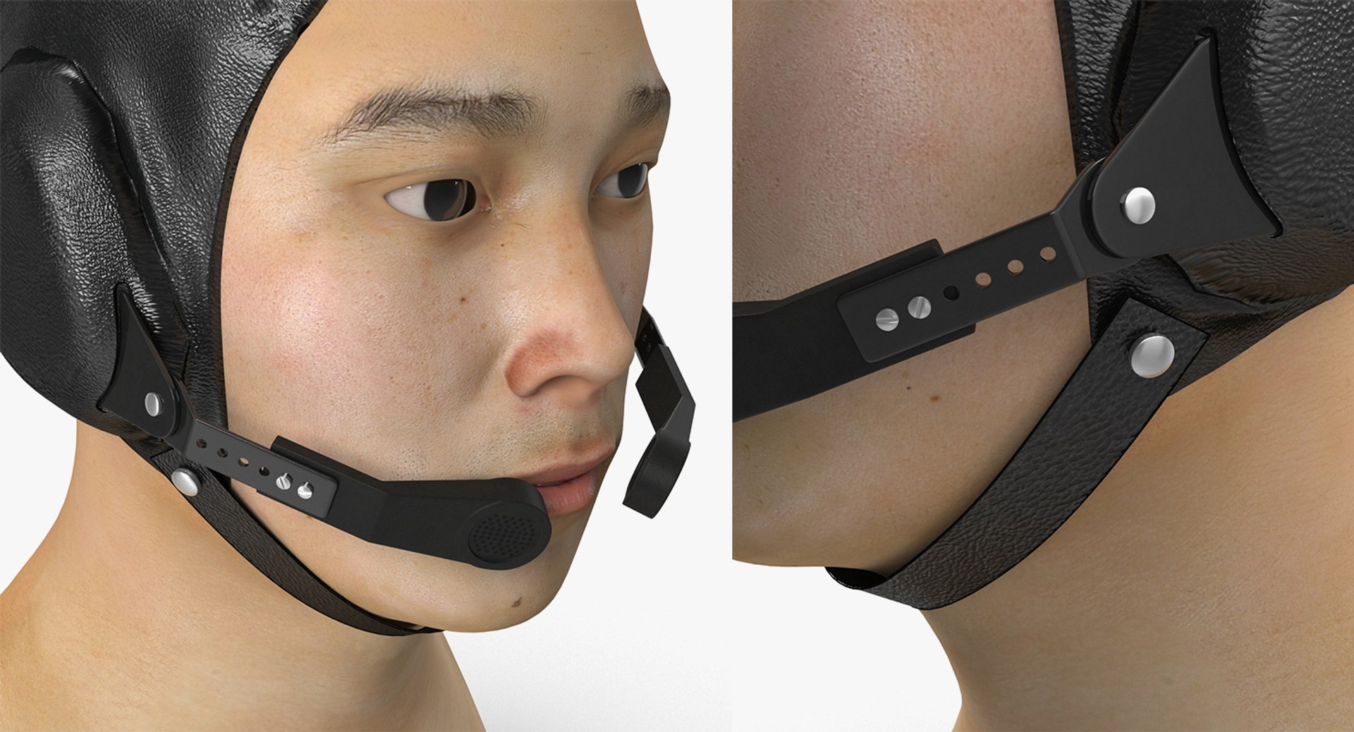 Pilot heads model - TurboSquid 1581359