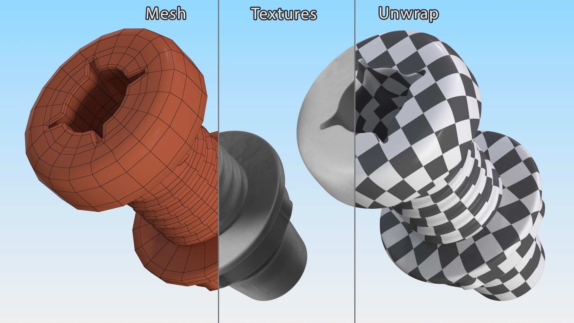 Plastic Fasteners 3D Model - TurboSquid 2276749