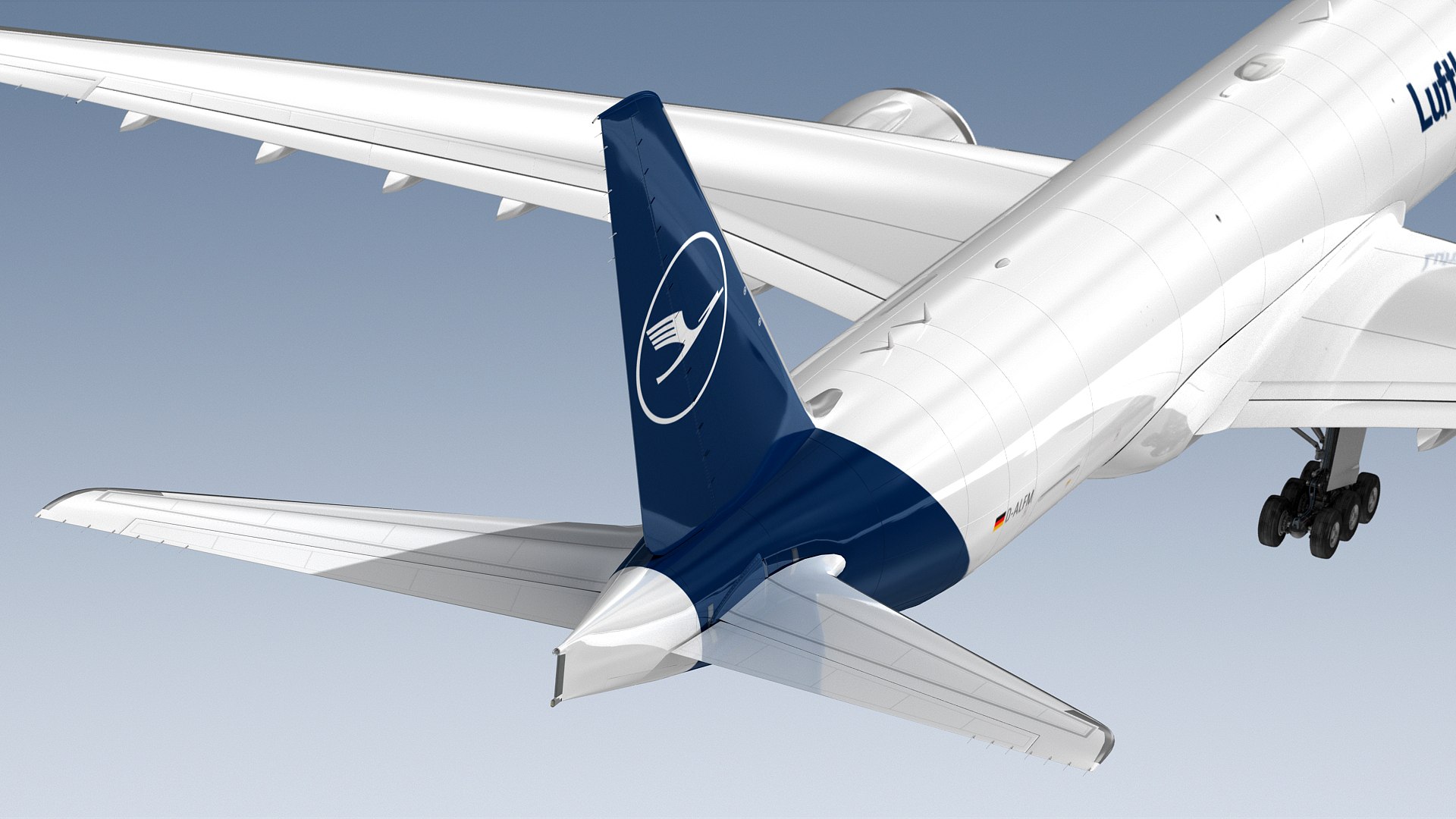 3D Model Boeing 777-8F Lufthansa Cargo - TurboSquid 2410213