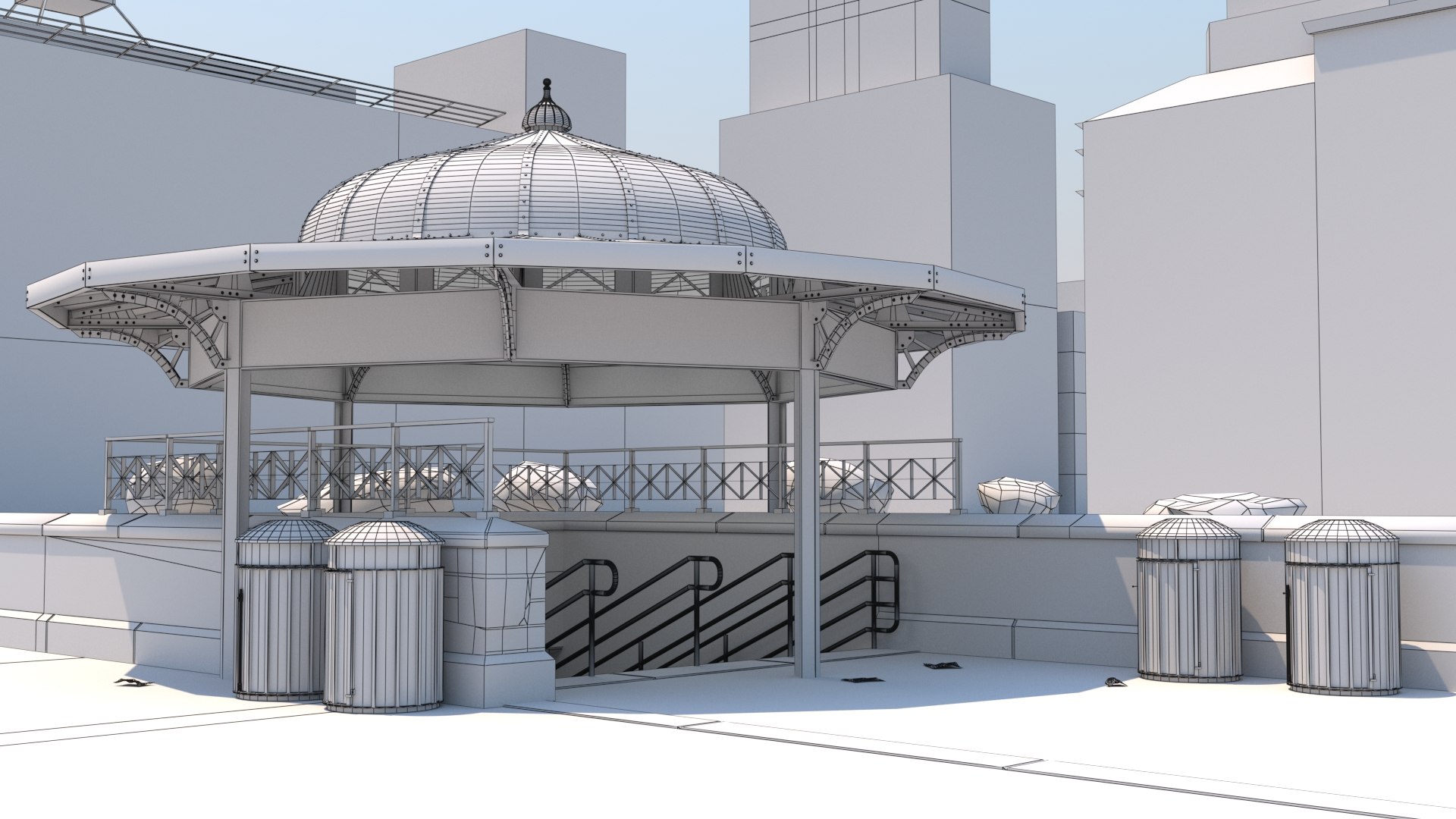 Nyc: Union Square - 3D Model - TurboSquid 1255028