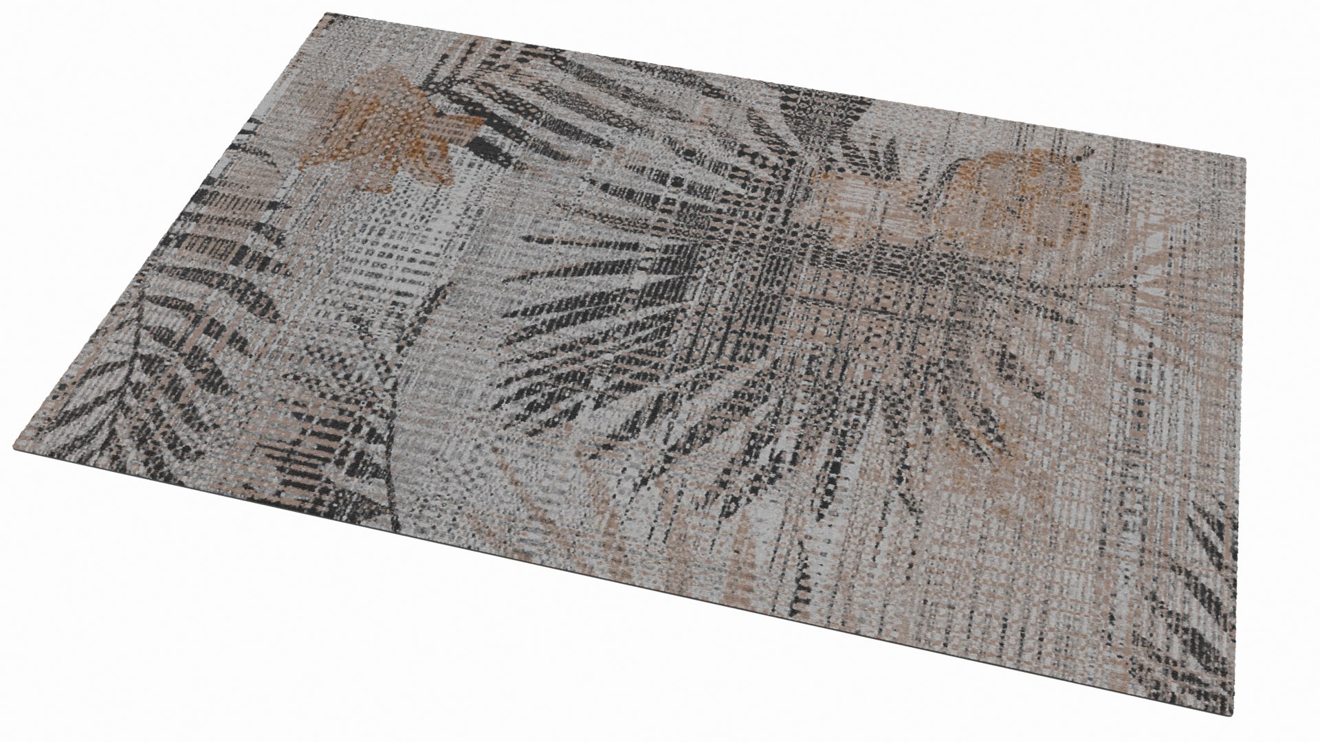 Tropical Fiery Carpets Textures And Material Close Up 3D Model 3D ...