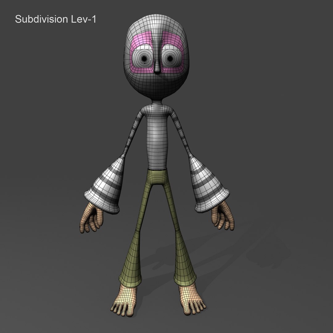 3ds max biped toon character mr