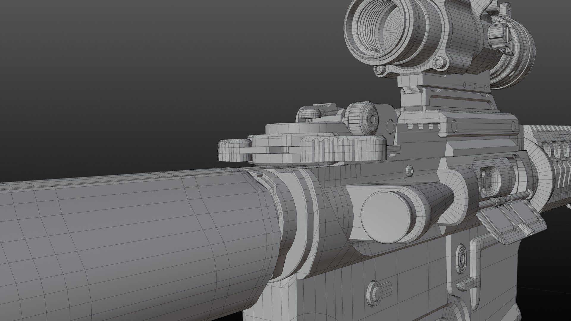 3D M4 rifle - TurboSquid 2167596