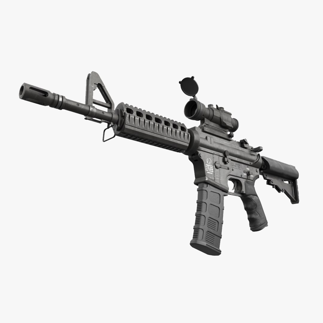 3D M4 Rifle - TurboSquid 2167596