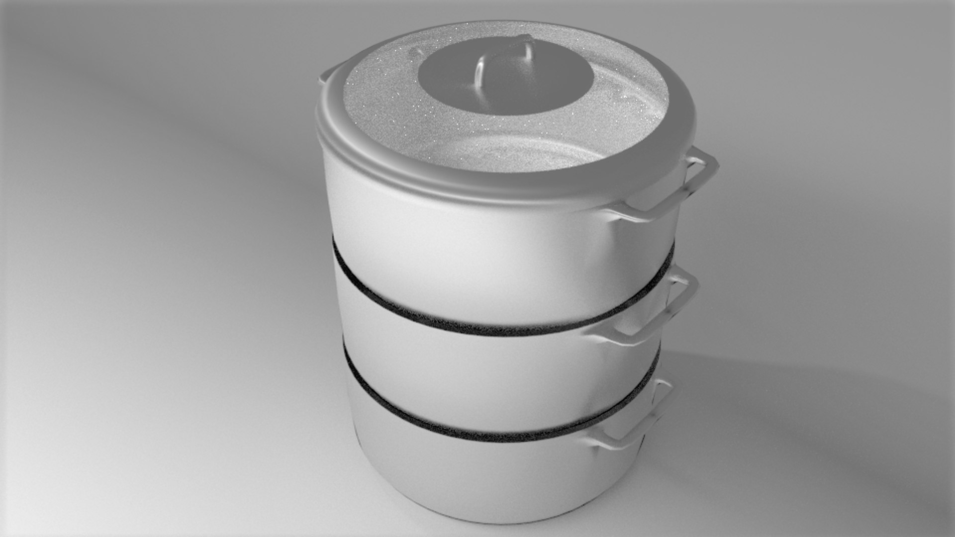 Kitchen steamer 3D model - TurboSquid 1461762