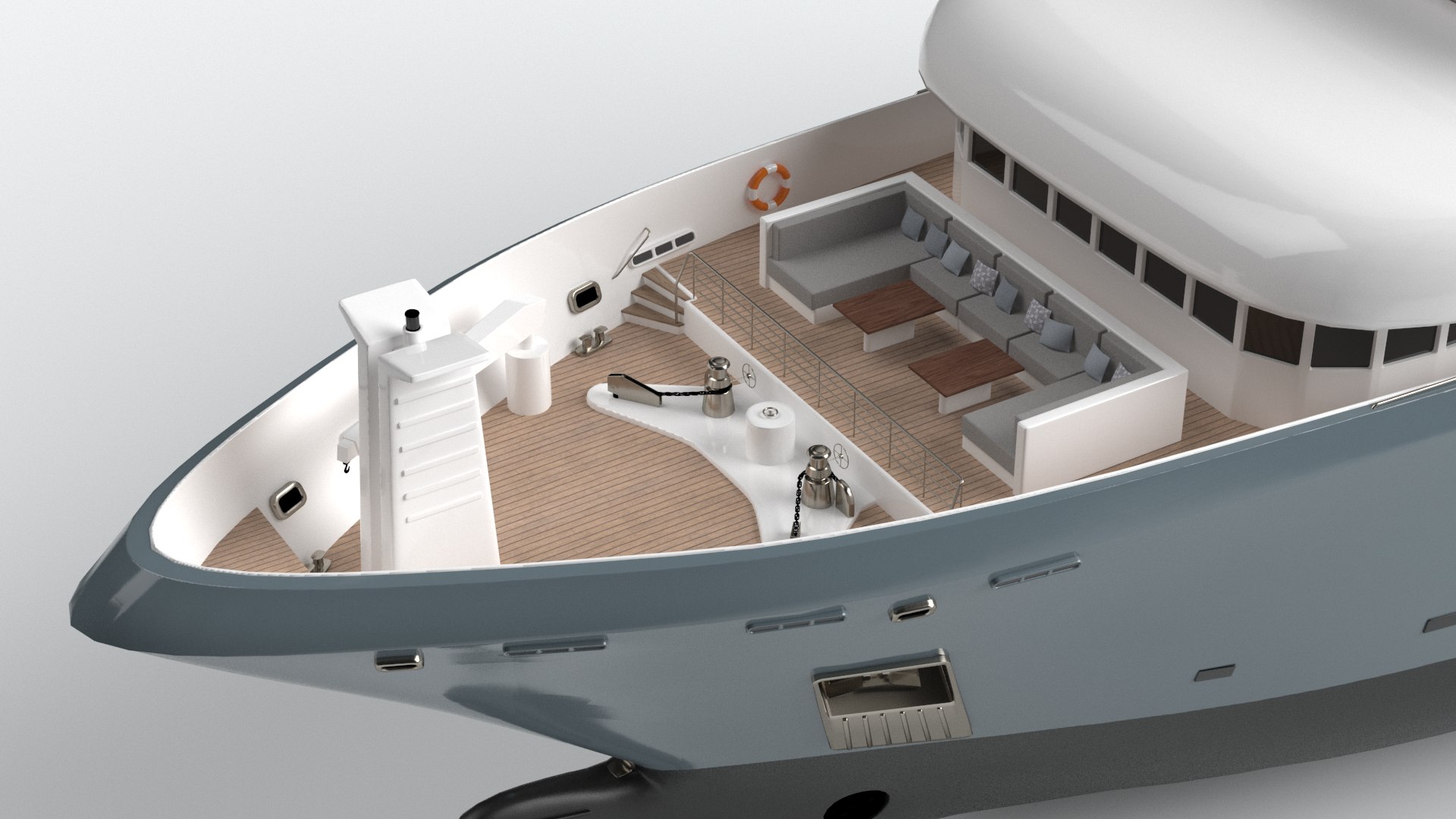 3D Planet Nine Superyacht Dynamic Simulation model - TurboSquid 2101200