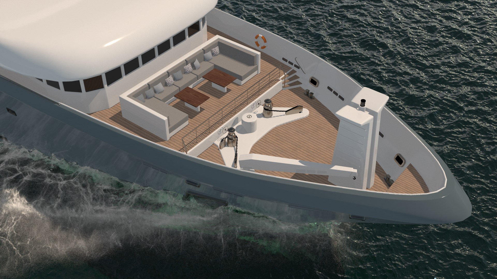 3D Planet Nine Superyacht Dynamic Simulation model - TurboSquid 2101200