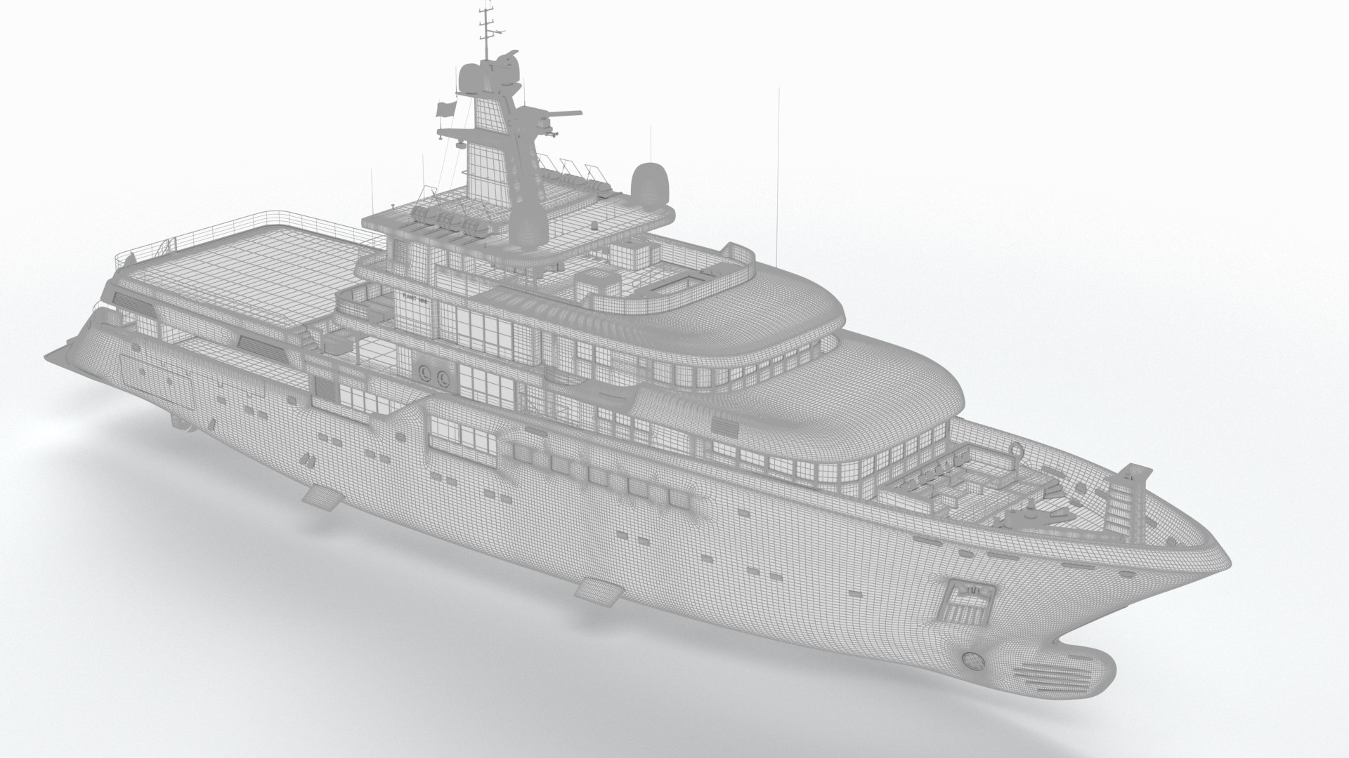 3D Planet Nine Superyacht Dynamic Simulation model - TurboSquid 2101200