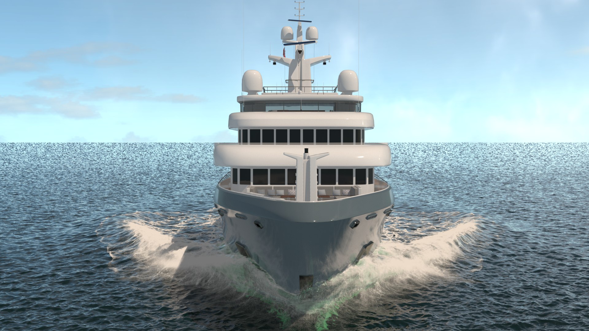3D Planet Nine Superyacht Dynamic Simulation model - TurboSquid 2101200