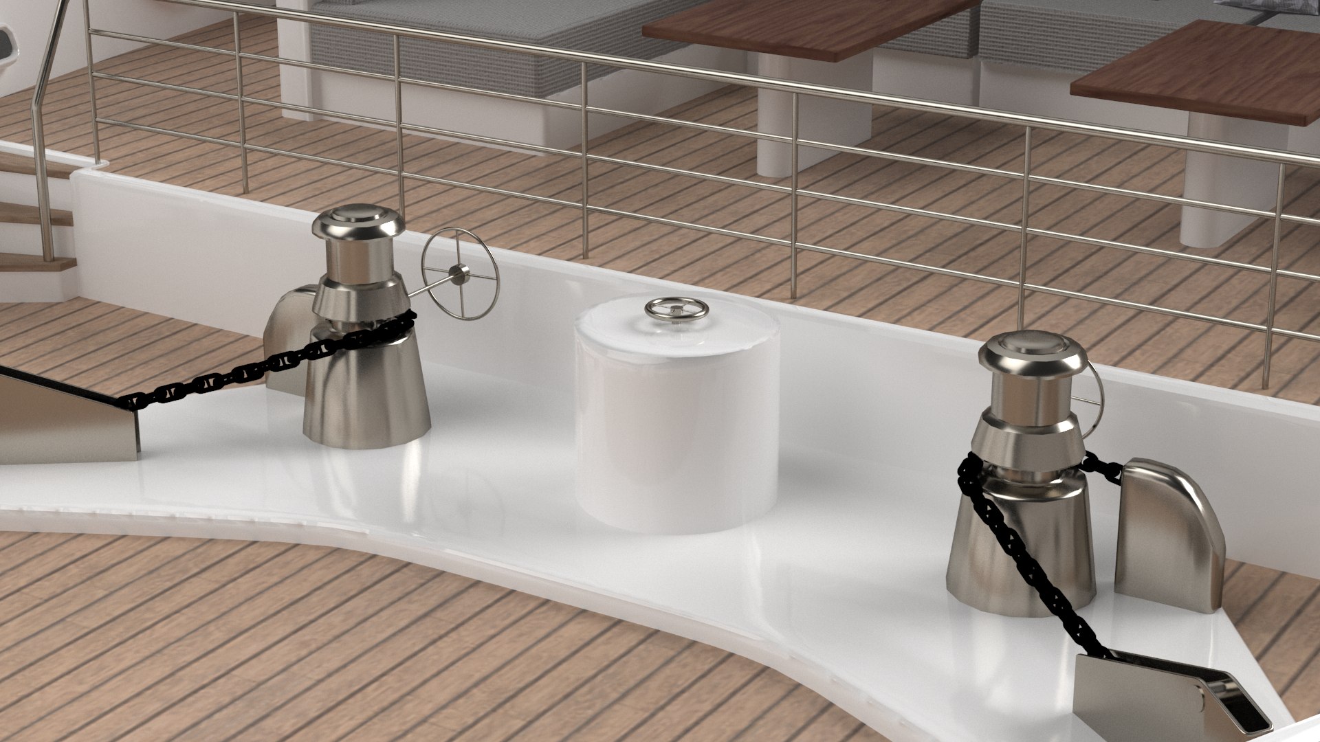 3D Planet Nine Superyacht Dynamic Simulation model - TurboSquid 2101200