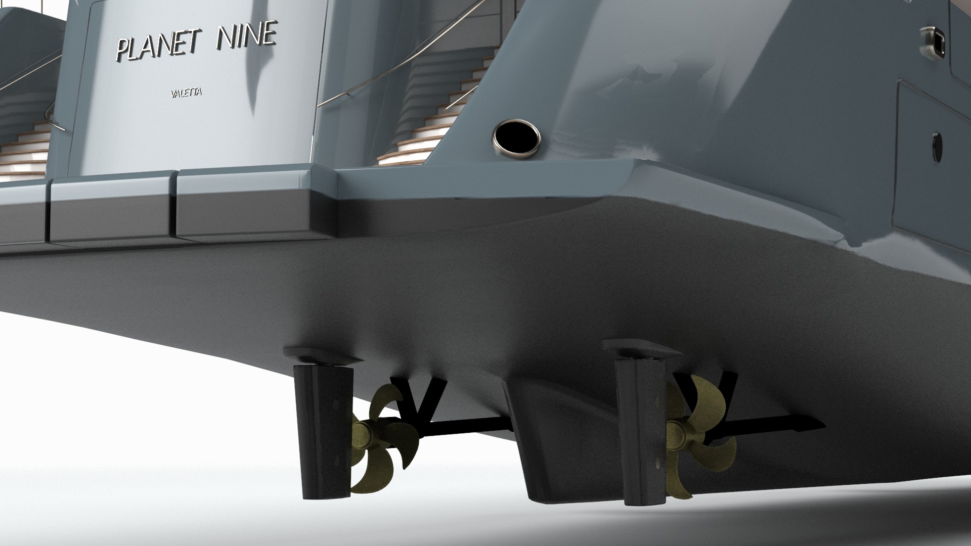 3D Planet Nine Superyacht Dynamic Simulation model - TurboSquid 2101200