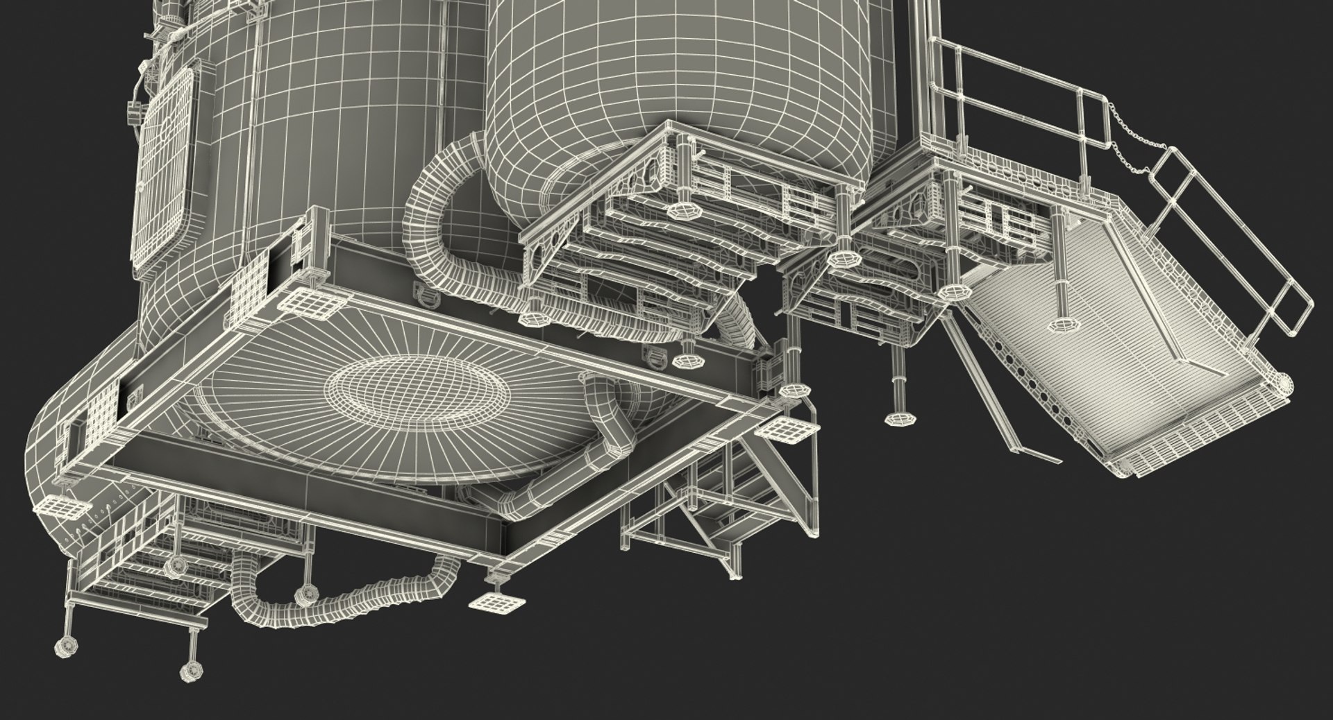 3D nasa deep space habitat - TurboSquid 1314182