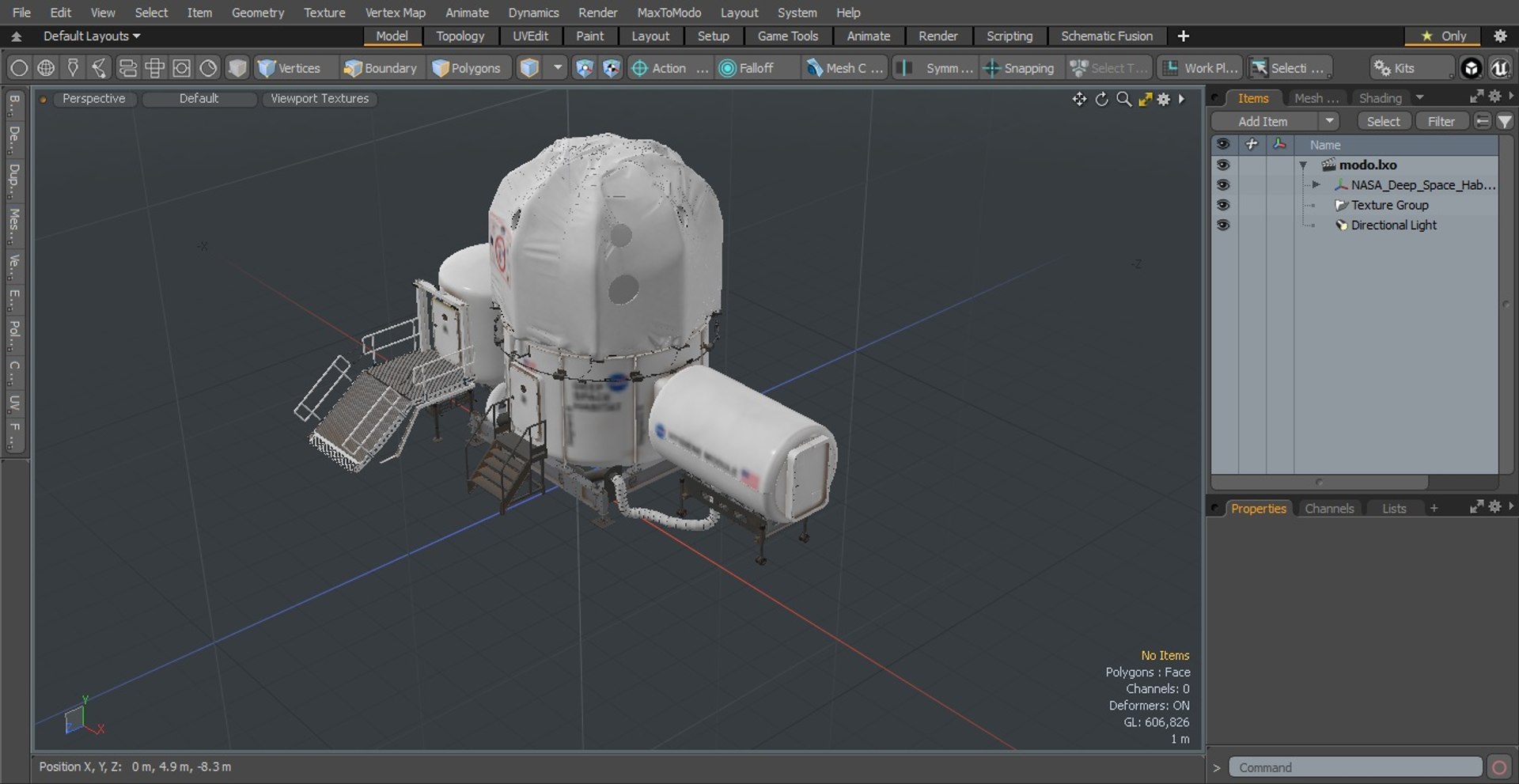 3D nasa deep space habitat - TurboSquid 1314182