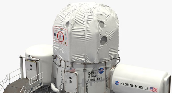 3D nasa deep space habitat - TurboSquid 1314182