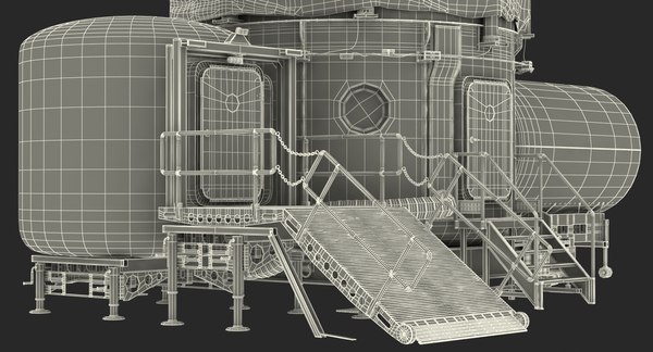 3D nasa deep space habitat - TurboSquid 1314182