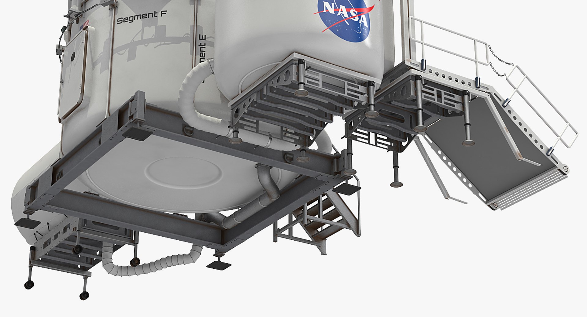 3D Nasa Deep Space Habitat - TurboSquid 1314182