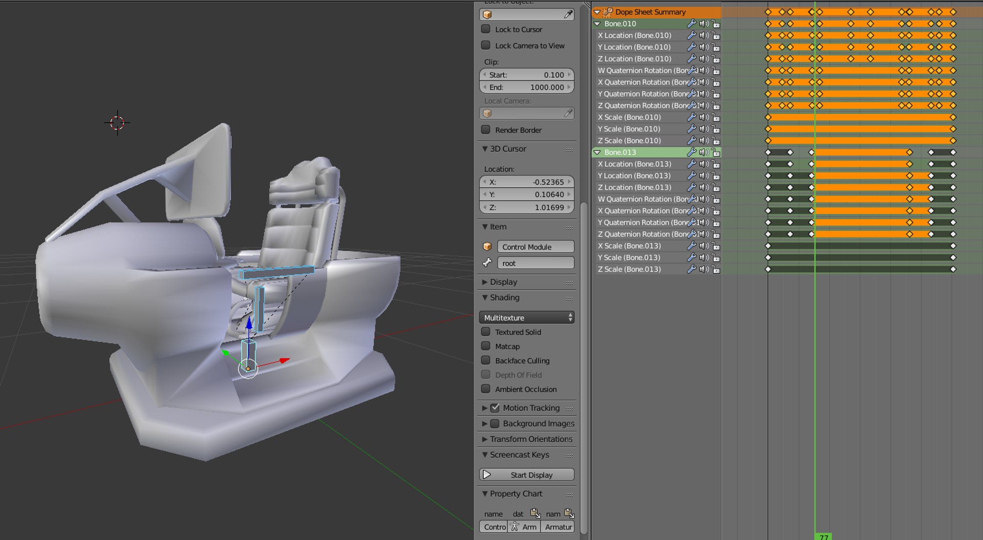 3ds Control Module Low-poly