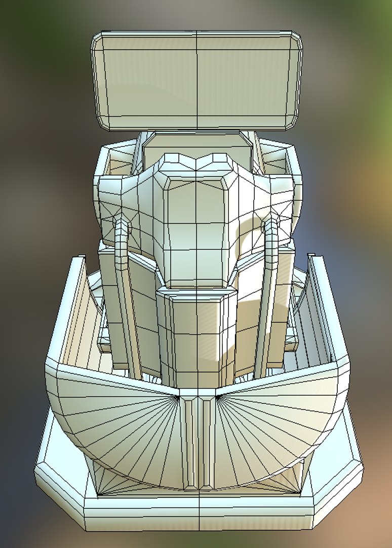 3ds Control Module Low-poly
