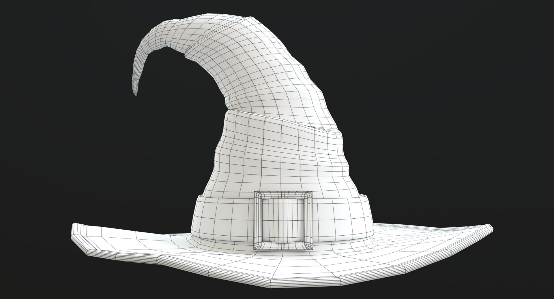 Witch Hat Model - TurboSquid 1322737