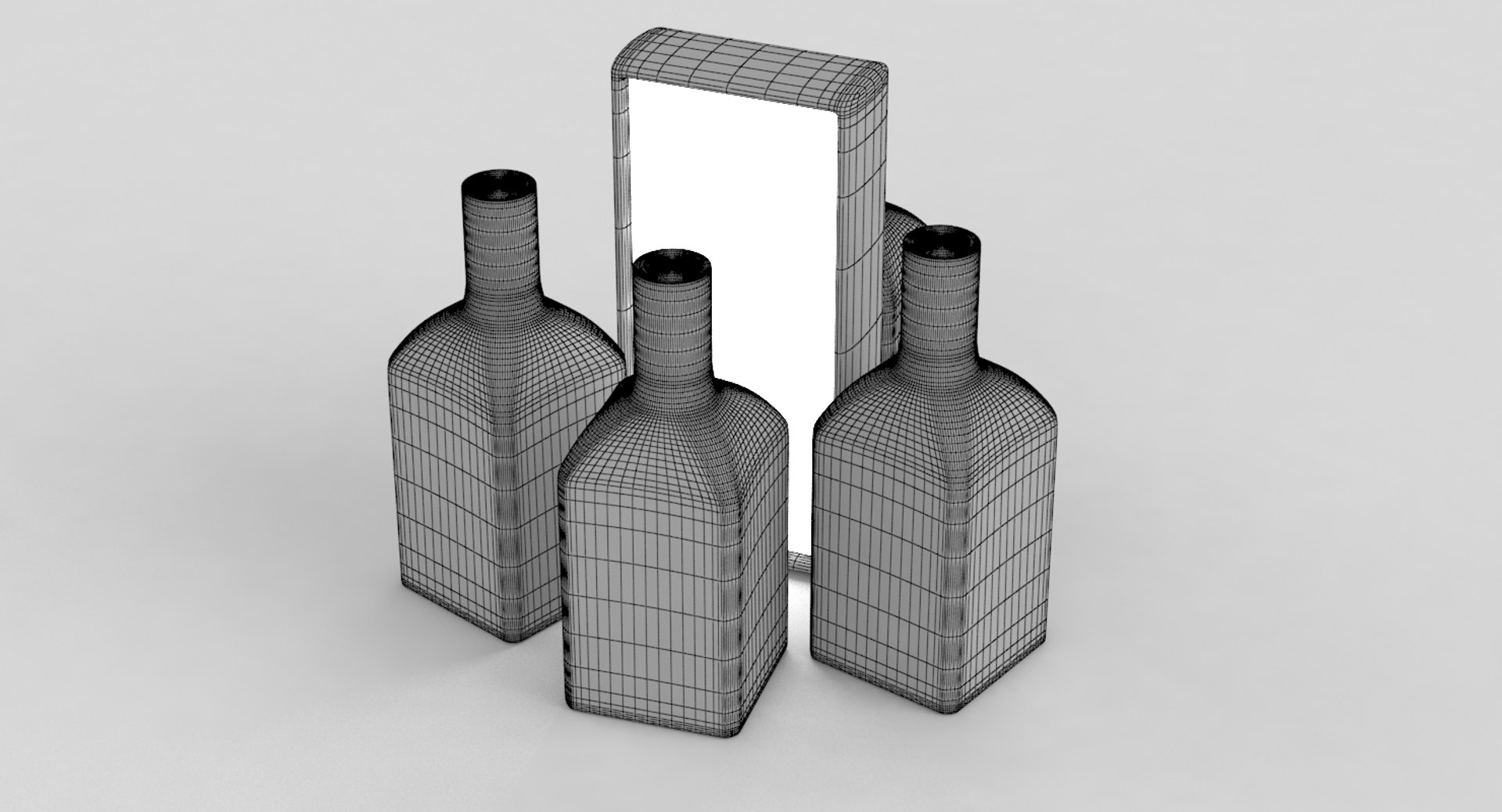 3D alcohol bottle cointreau model - TurboSquid 1220662