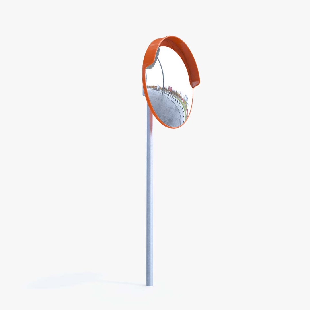 3D Traffic concave mirror Wide angle mirror - TurboSquid 1959601