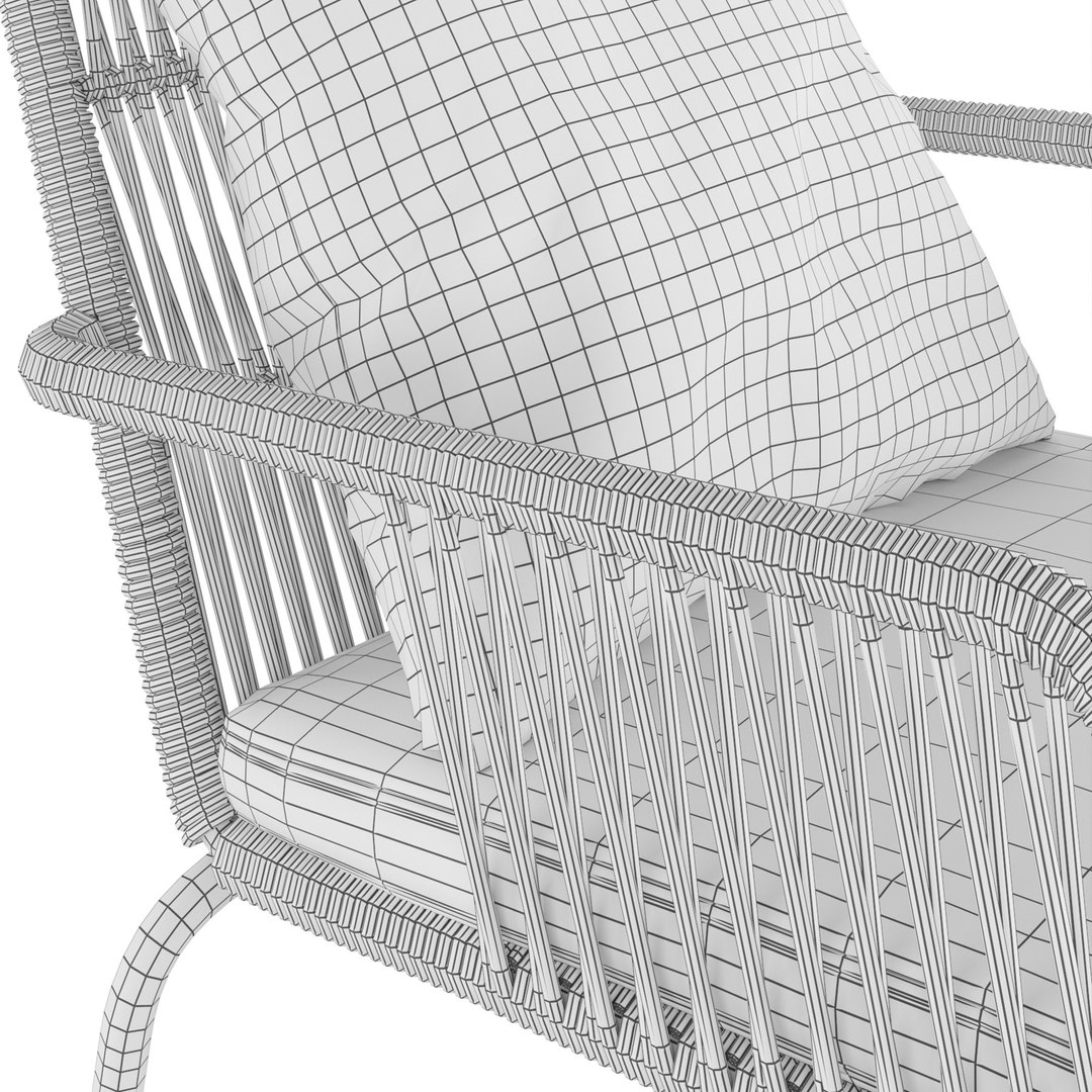 Armchair Camt Model - TurboSquid 1973210