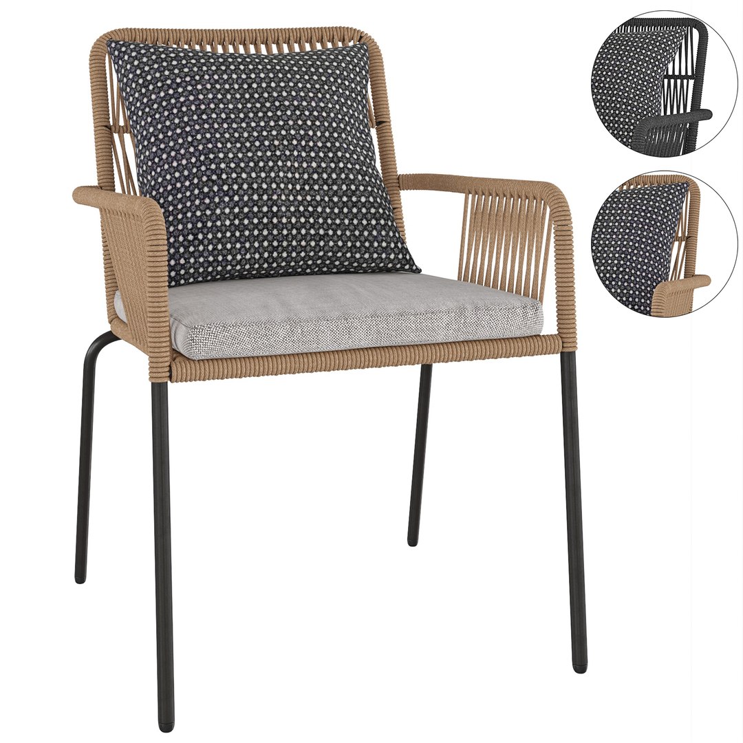 Armchair Camt model - TurboSquid 1973210