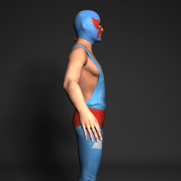 Wrestler 01 Rigged model - TurboSquid 1957101
