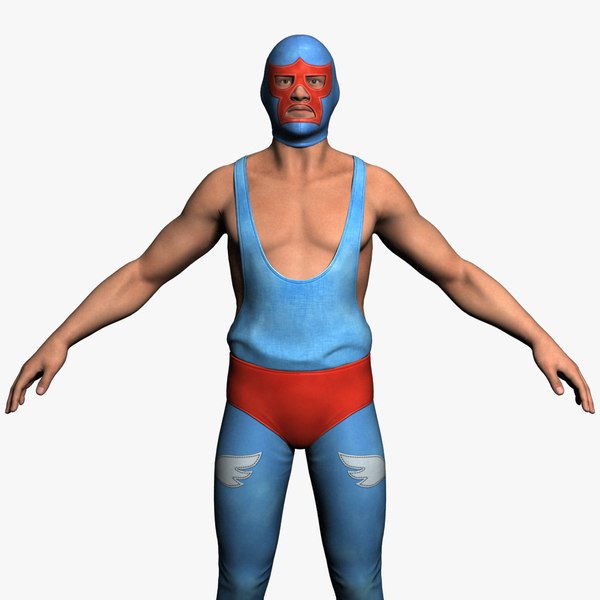 Wrestler 01 Rigged model - TurboSquid 1957101