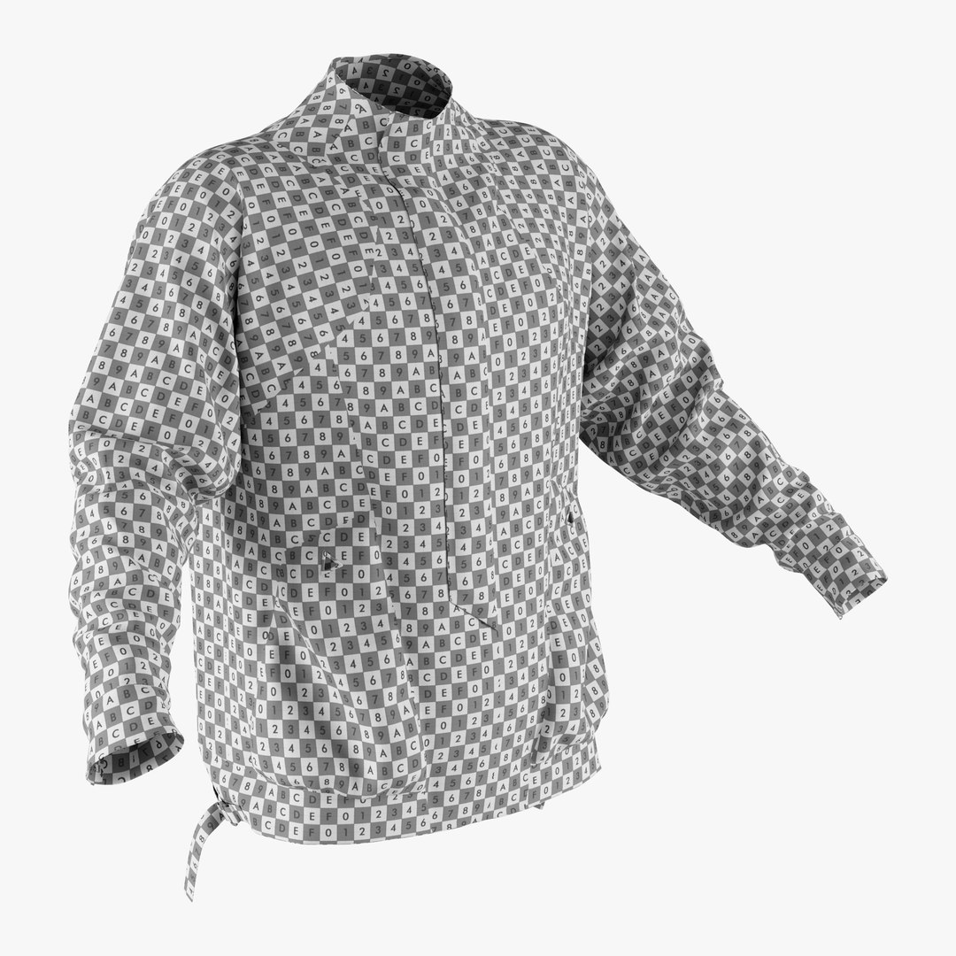 Tech Wear Jacket O 3D Model - TurboSquid 1825904