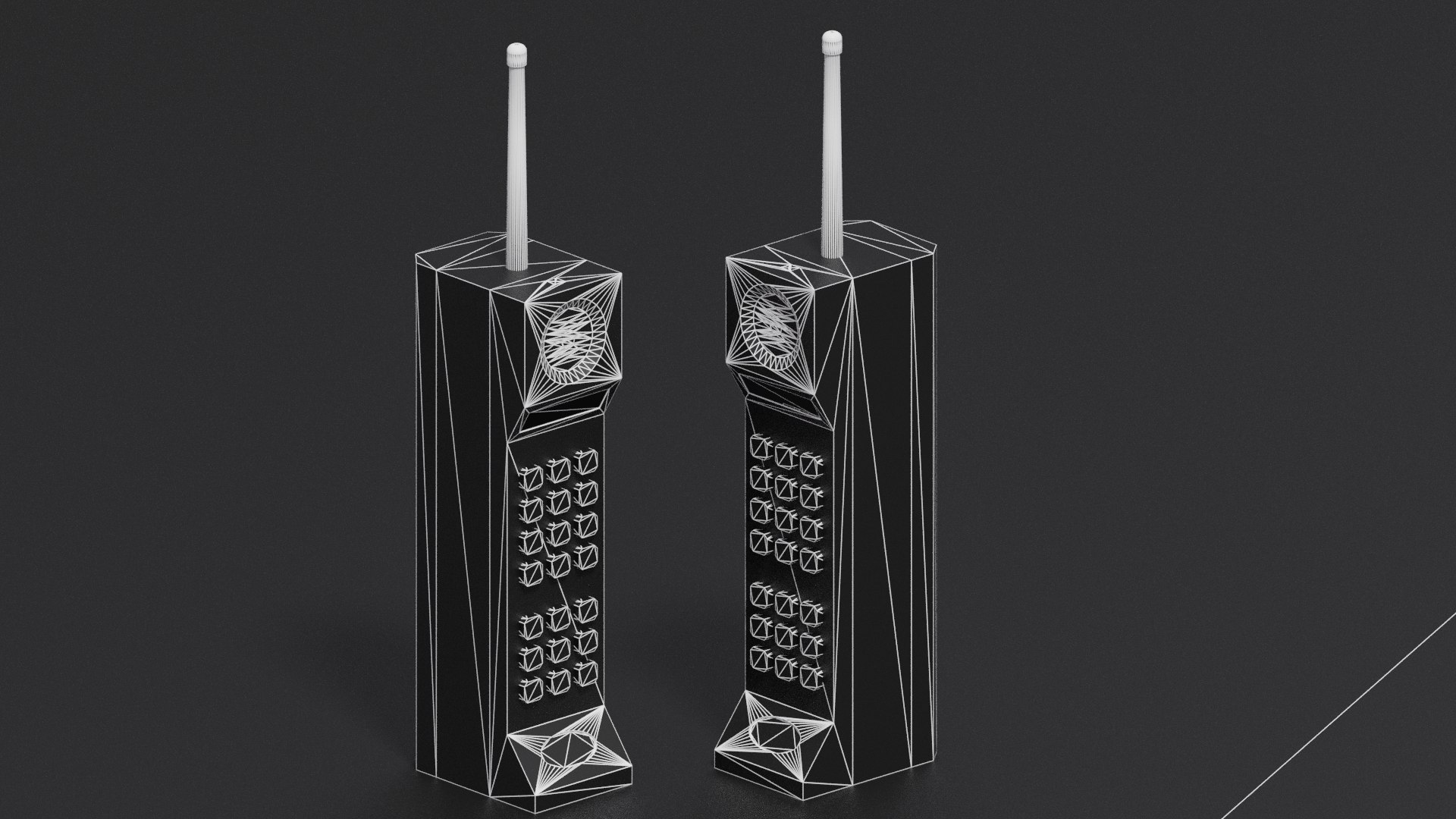 Motorola DynaTac "Brick" Phone 3D Model - TurboSquid 1749890