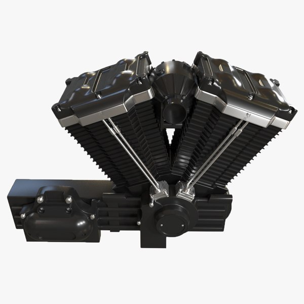 modelo 3d V-Twin Engine - TurboSquid 2042015