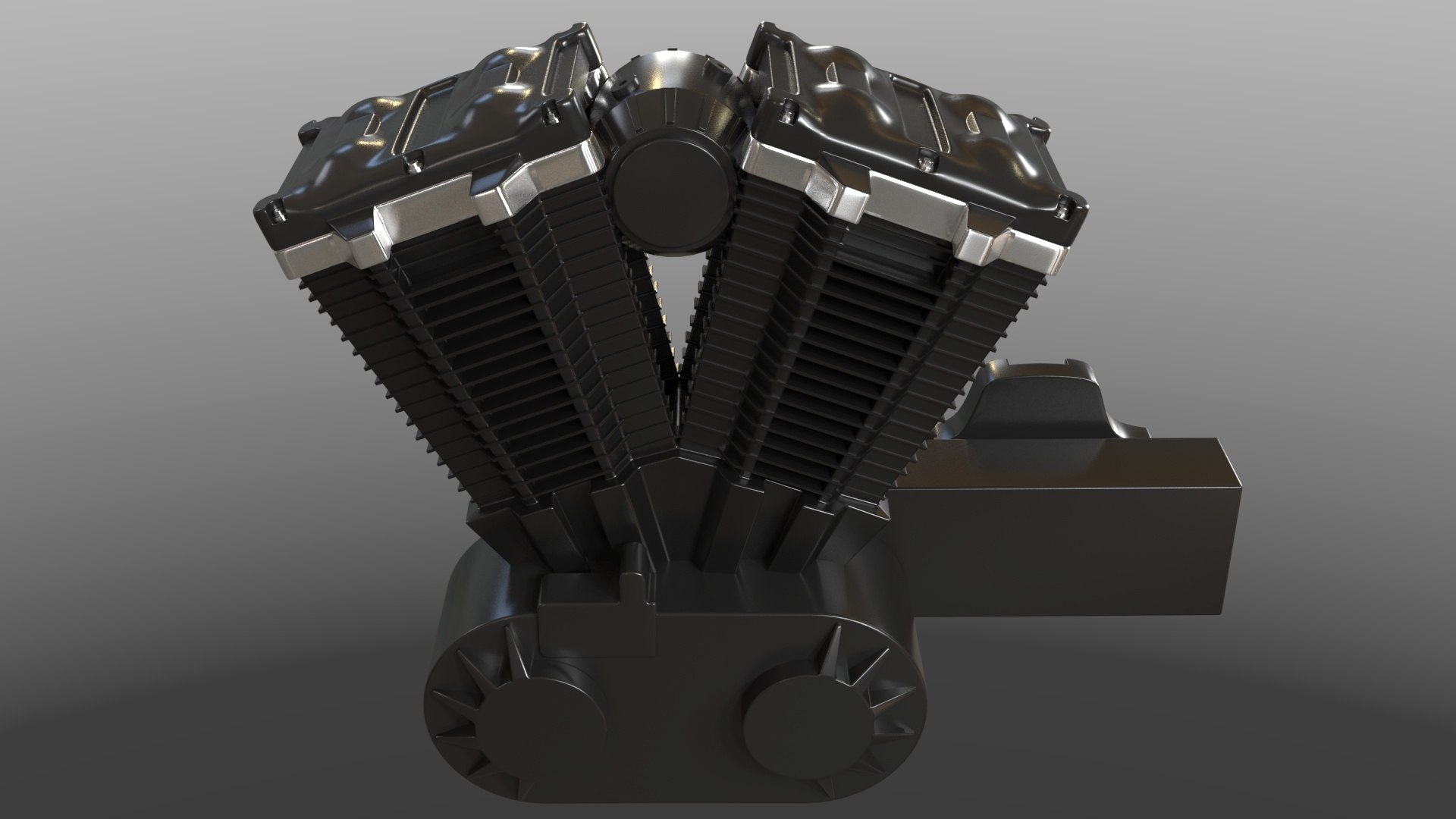 3D V-Twin Engine - TurboSquid 2042015