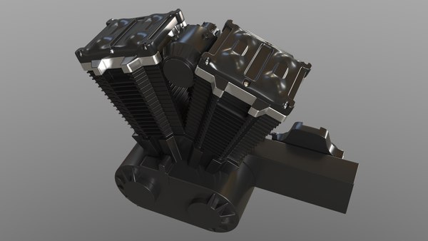 3D V-Twin Engine - TurboSquid 2042015