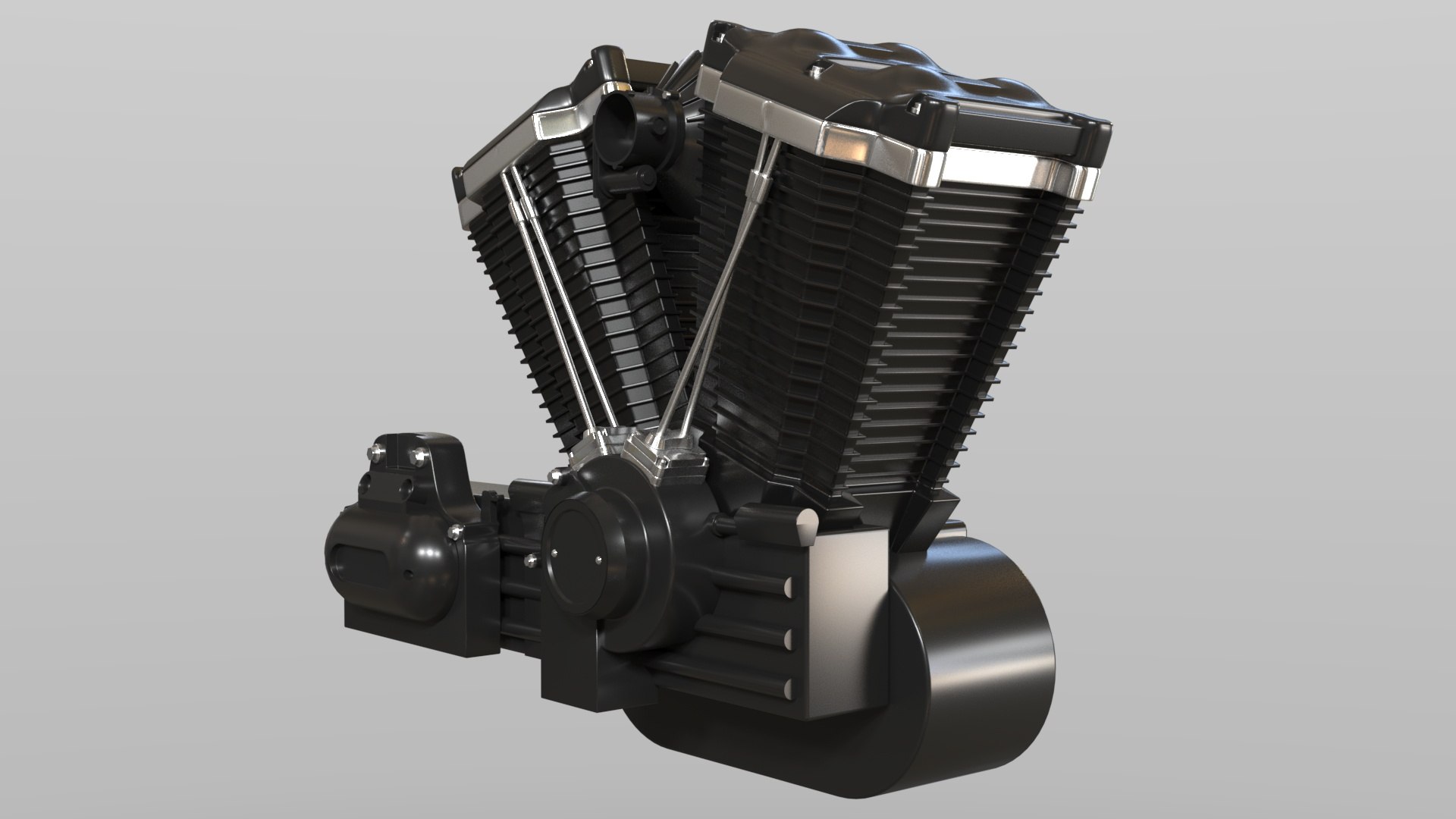 3D V-Twin Engine - TurboSquid 2042015