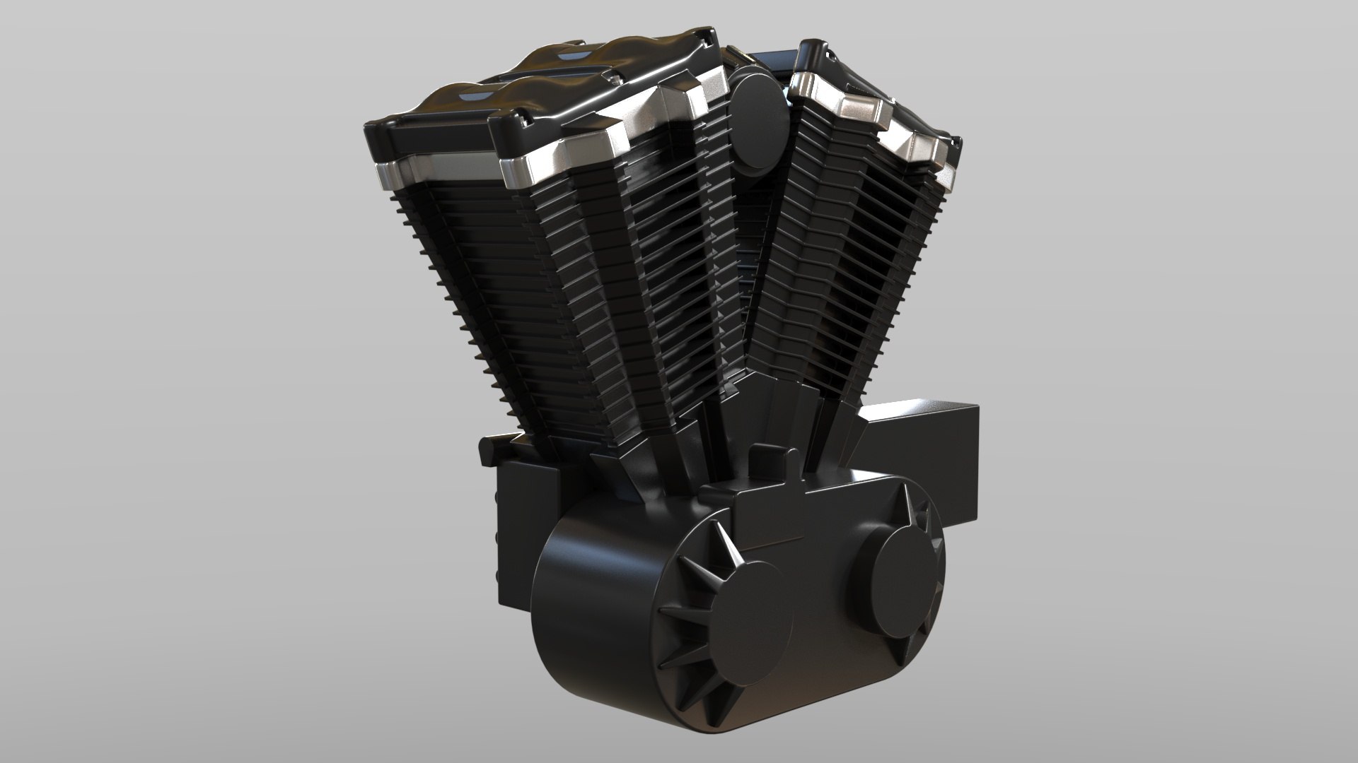 3D V-Twin Engine - TurboSquid 2042015