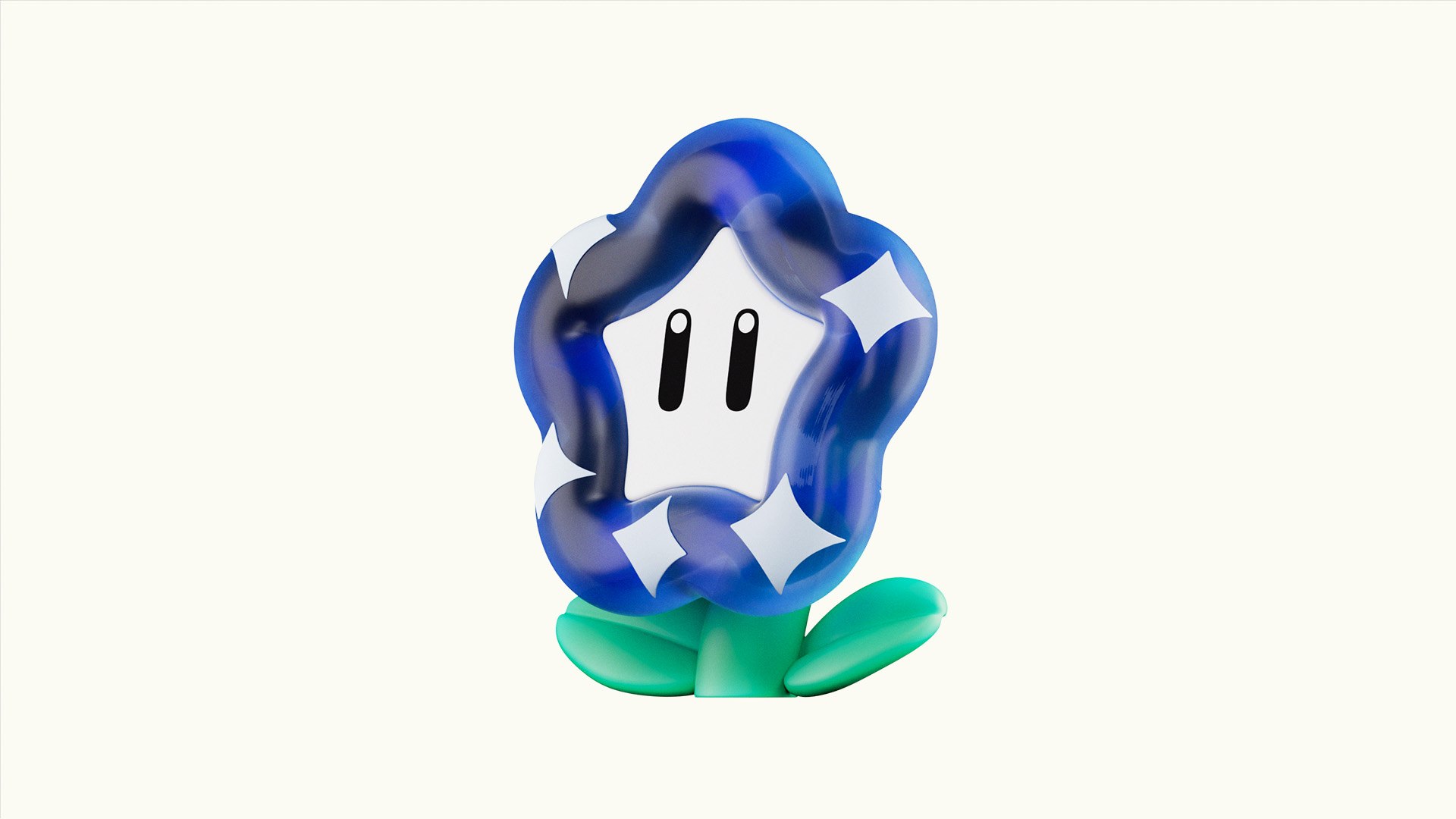 Super Wonder Cartoon Flower 3D Model - TurboSquid 2192695