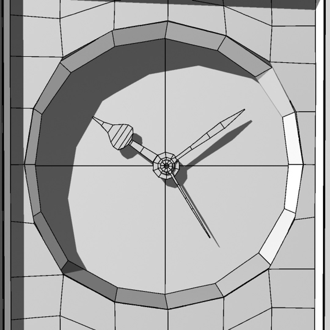 Maya Old Clock