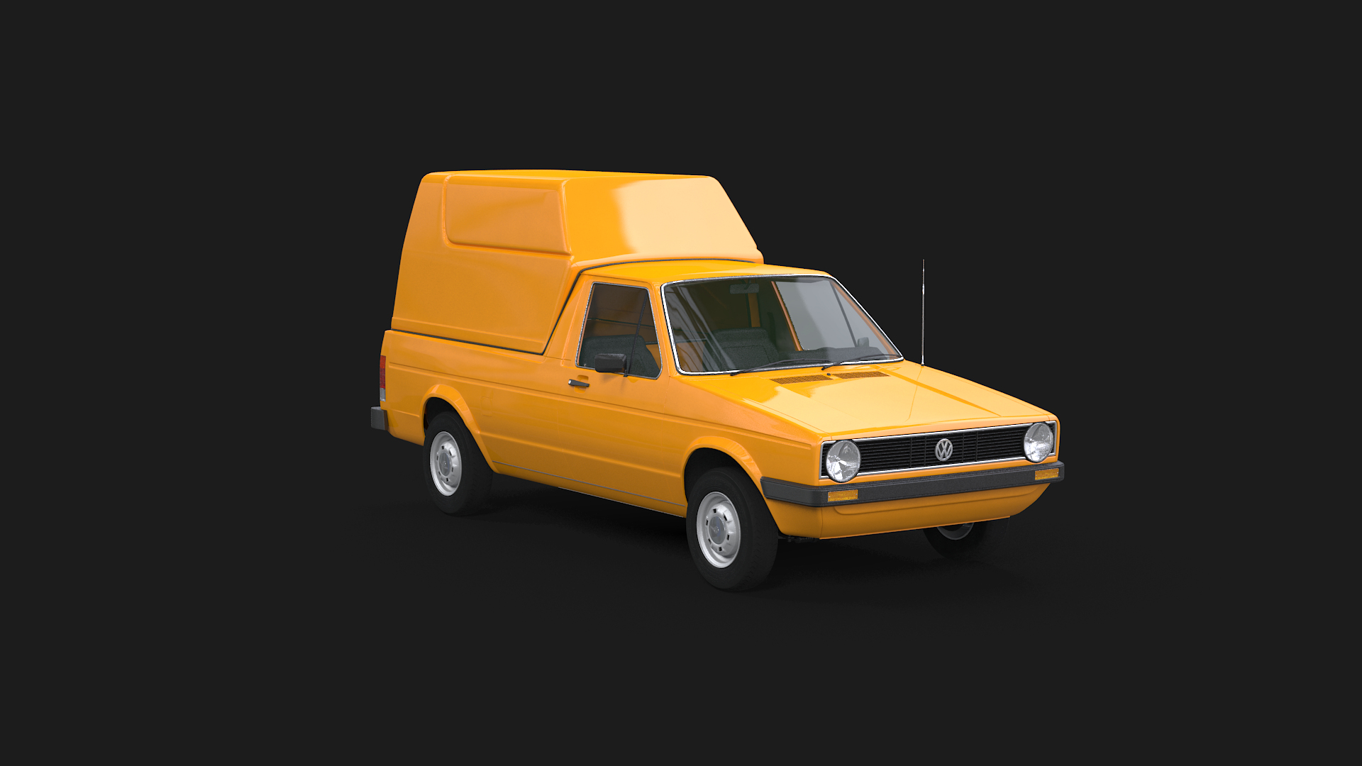 Caddy Transporter T3 3D Model - TurboSquid 1564351
