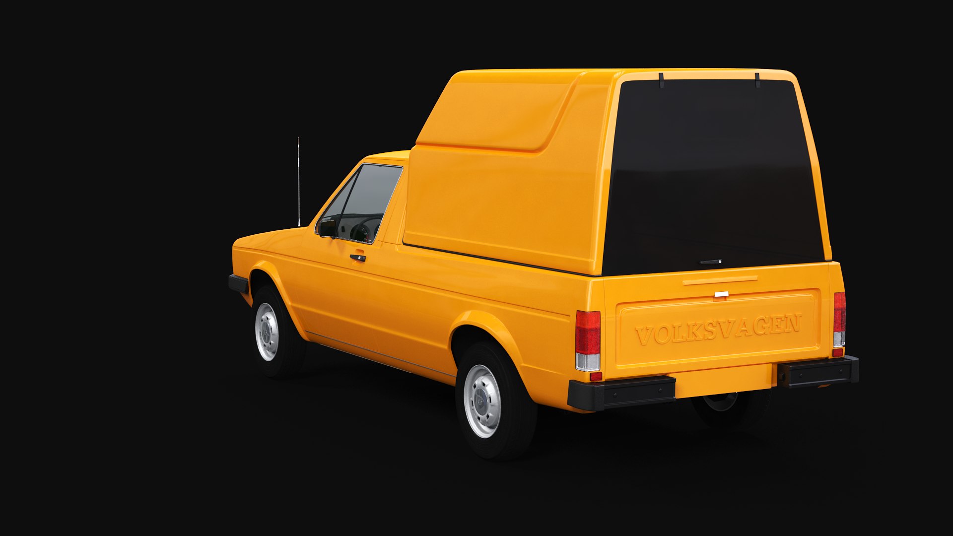 Caddy Transporter T3 3D Model - TurboSquid 1564351